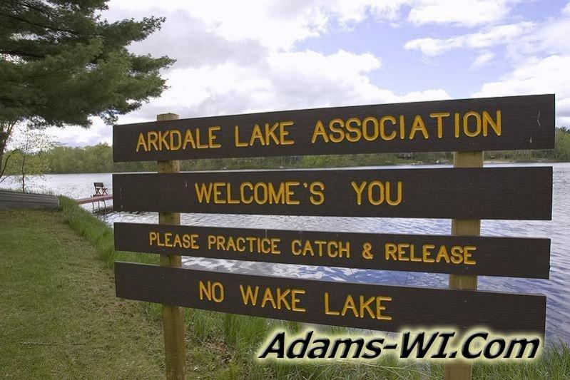 Arkdale Lake WI | Adams County Wisconsin - Strongs Prairie